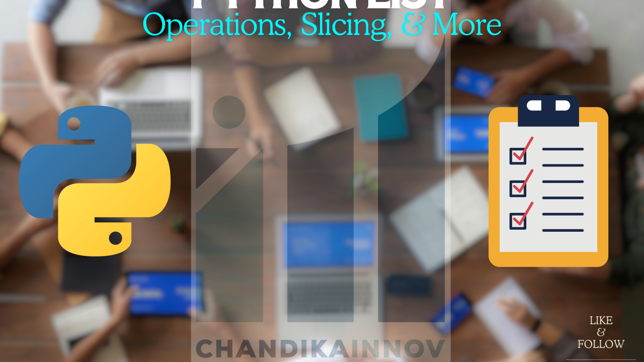 Understanding Python Lists: Operations, Slicing, and More 📋 Understanding Python Lists: Operations, Slicing, and More 📋