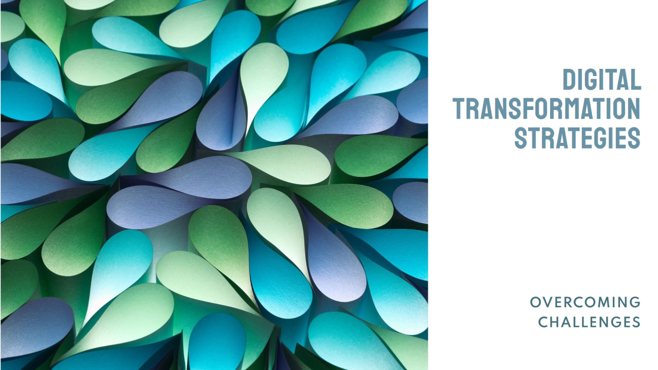 Overcoming Challenges in Digital Transformation: Strategies for Success Overcoming Challenges in Digital Transformation: Strategies for Success