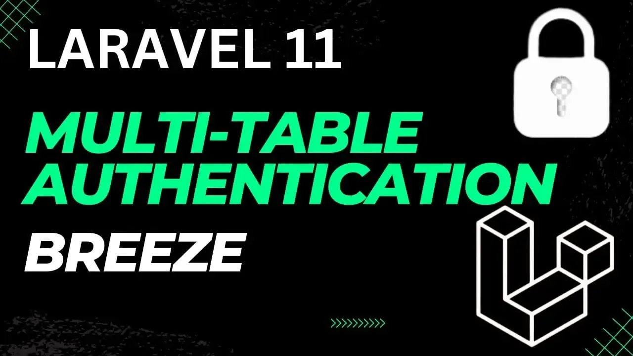Laravel 11 Breeze Multi Auth Tutorial Laravel 11 Breeze Multi Auth Tutorial