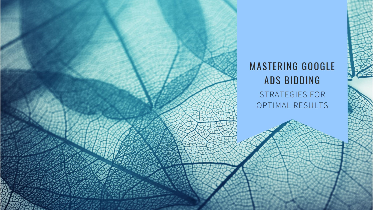 Mastering Google Ads Bidding Strategies Mastering Google Ads Bidding Strategies