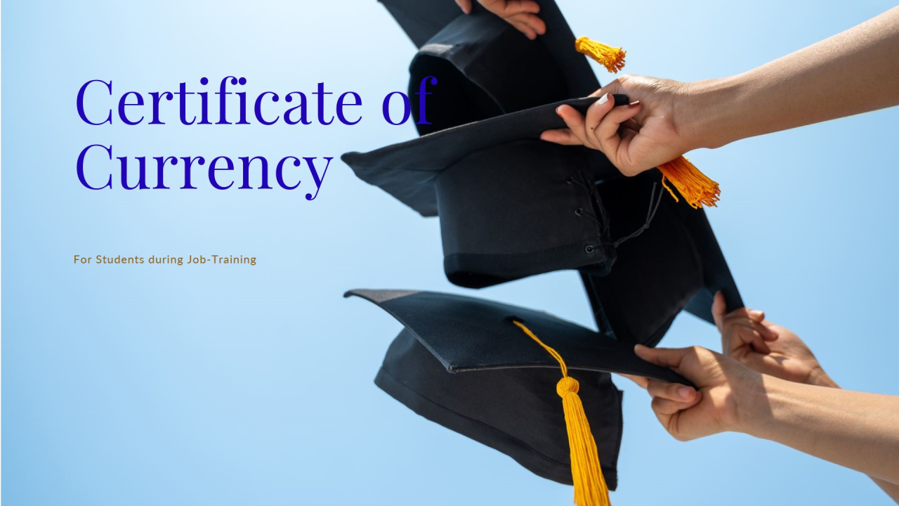 Why Educational or Training Institutions Should Have a Certificate of ... Why Educational or Training Institutions Should Have a Certificate of ...