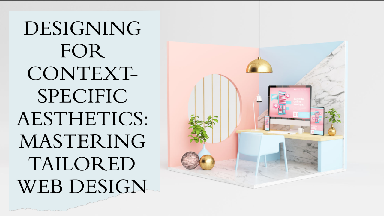 Designing for Context-Specific Aesthetics: Mastering Tailored Web Design Designing for Context-Specific Aesthetics: Mastering Tailored Web Design