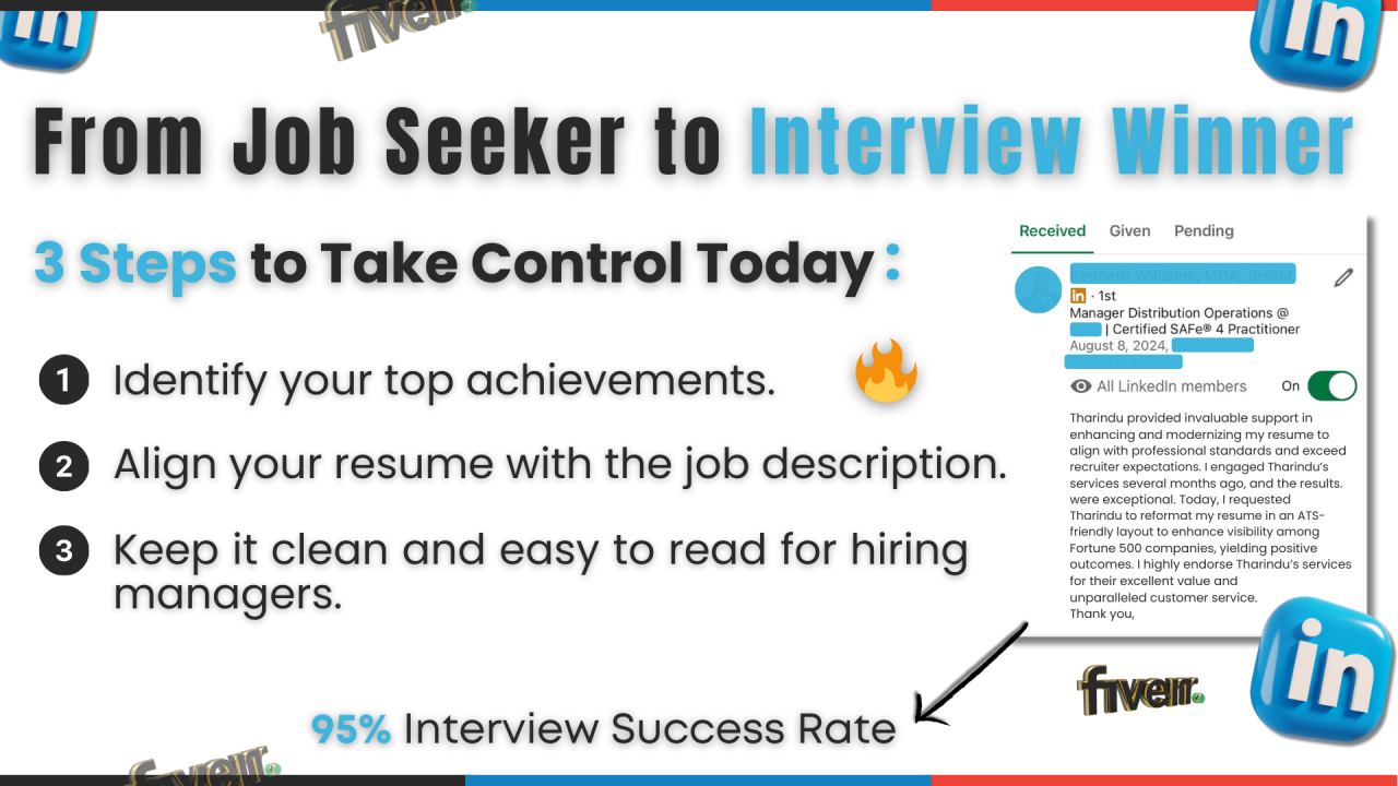 From Job Seeker to Interview Winner 🏆 From Job Seeker to Interview Winner 🏆