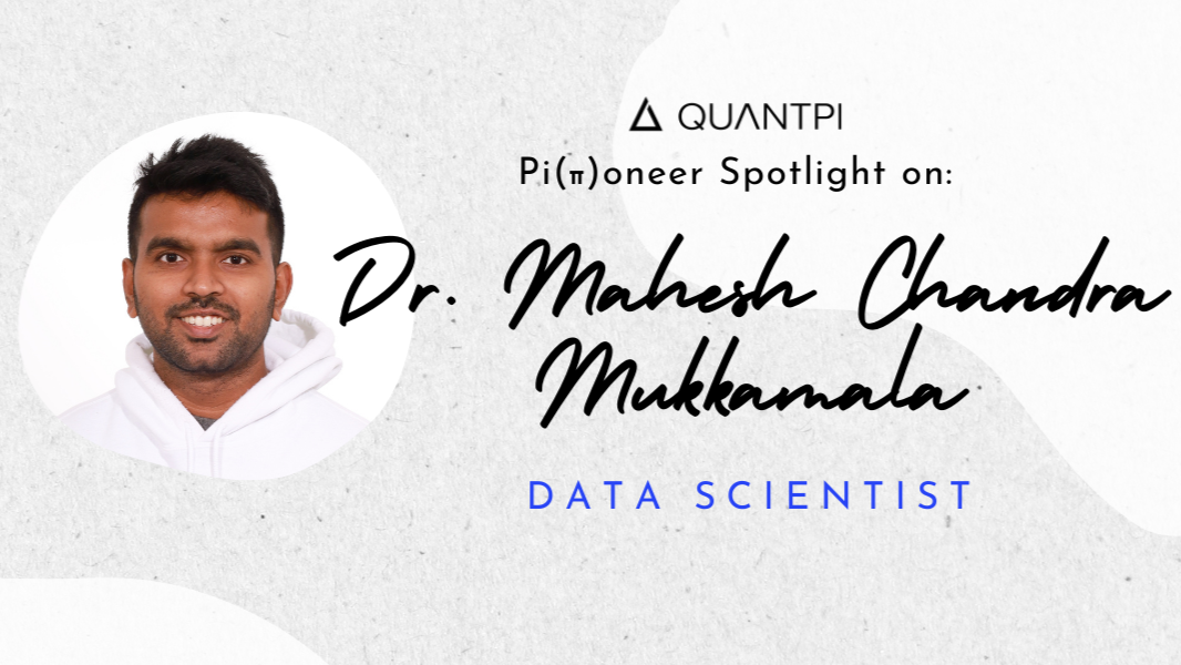 Employee Spotlight on Data Scientist: Dr. Mahesh Chandra Mukkamala Employee Spotlight on Data Scientist: Dr. Mahesh Chandra Mukkamala