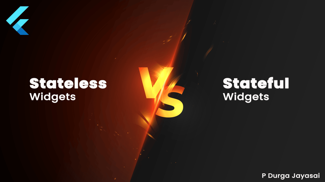 Stateless vs Stateful Widgets in Flutter: Understanding the Difference ... Stateless vs Stateful Widgets in Flutter: Understanding the Difference ...