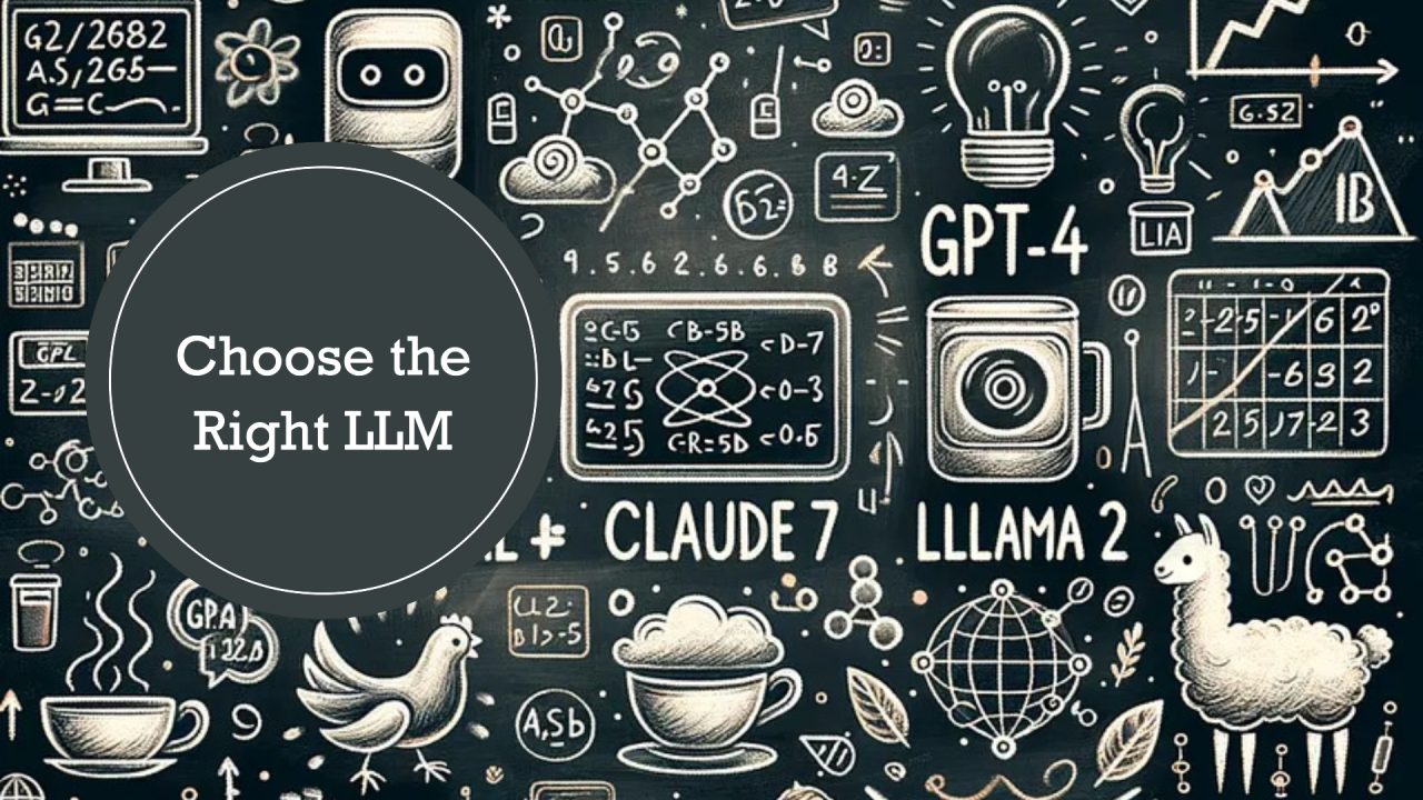 How To Choose The Right LLM? | Alex Wang How To Choose The Right LLM? | Alex Wang