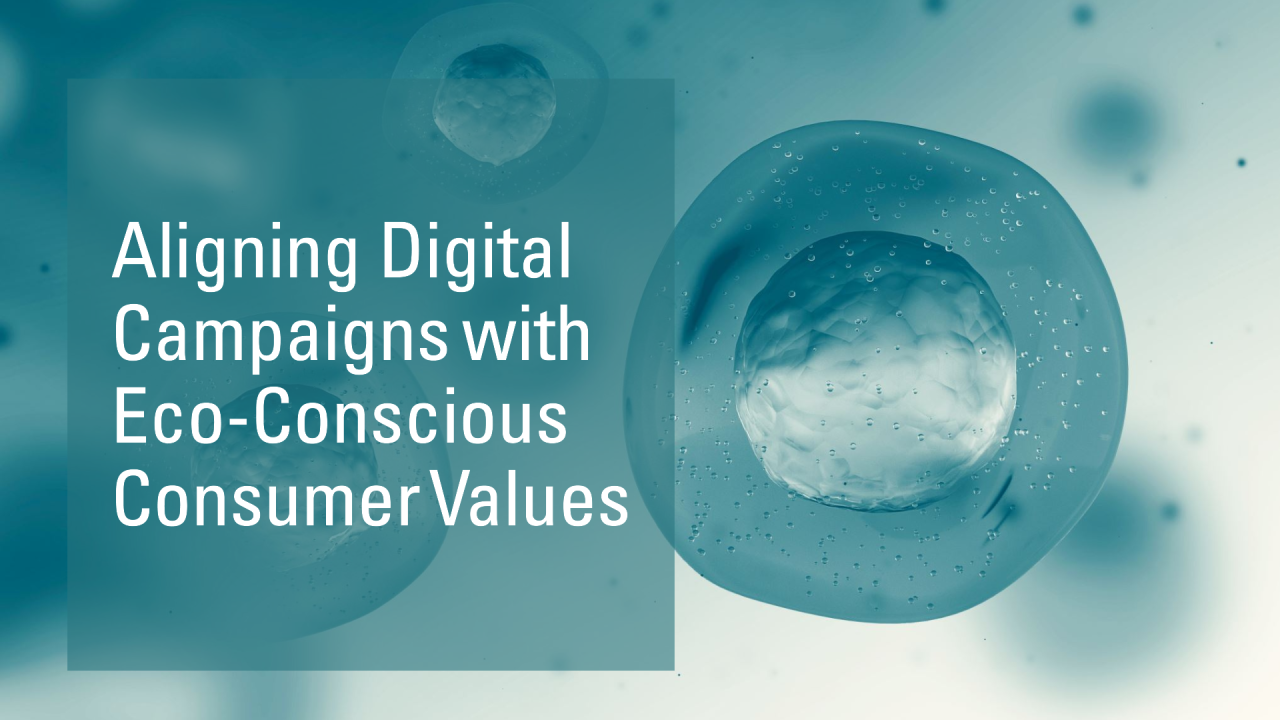 Aligning Digital Campaigns with Eco-Conscious Consumer Values Aligning Digital Campaigns with Eco-Conscious Consumer Values