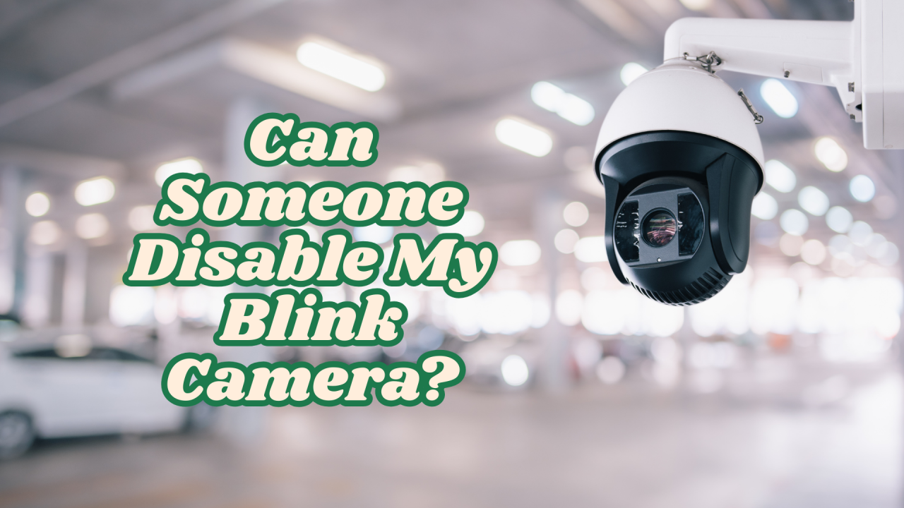 Can Someone Disable My Blink Camera? Can Someone Disable My Blink Camera?