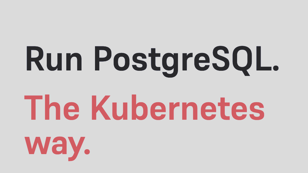 Deploy HA and Scalable PostgreSQL to IBM Cloud VPC Kubernetes cluster ... Deploy HA and Scalable PostgreSQL to IBM Cloud VPC Kubernetes cluster ...