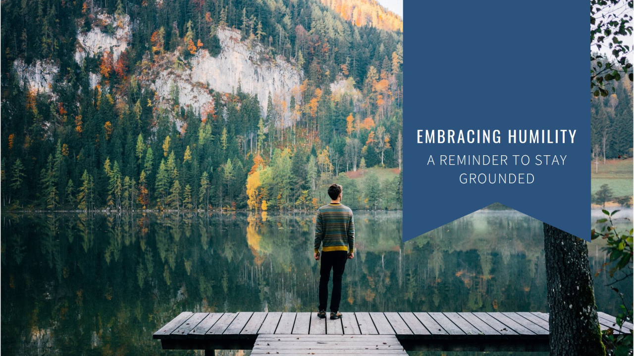 Embracing Humility: A Lesson from Icons Embracing Humility: A Lesson from Icons