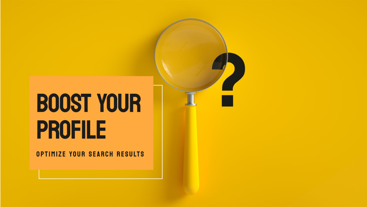 Profile Search Optimization Cheat Sheet Profile Search Optimization Cheat Sheet