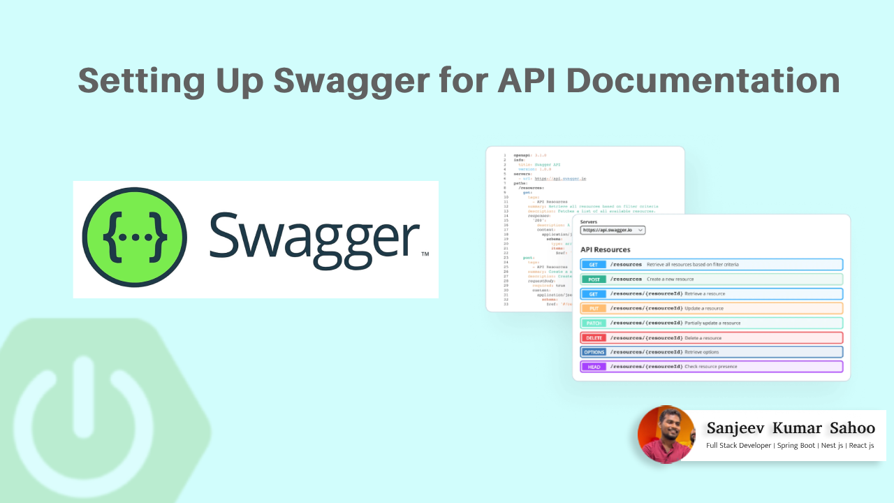 Day 13: Setting Up Swagger for API Documentation Day 13: Setting Up Swagger for API Documentation