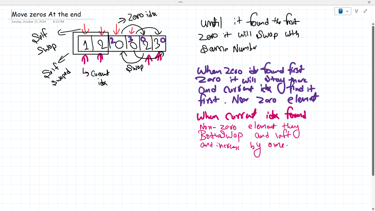 Leetcode 283. Move Zeroes Leetcode 283. Move Zeroes