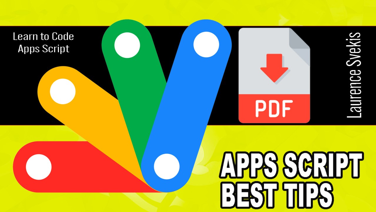 Google Apps Script Coding Examples Google Apps Script Coding Examples