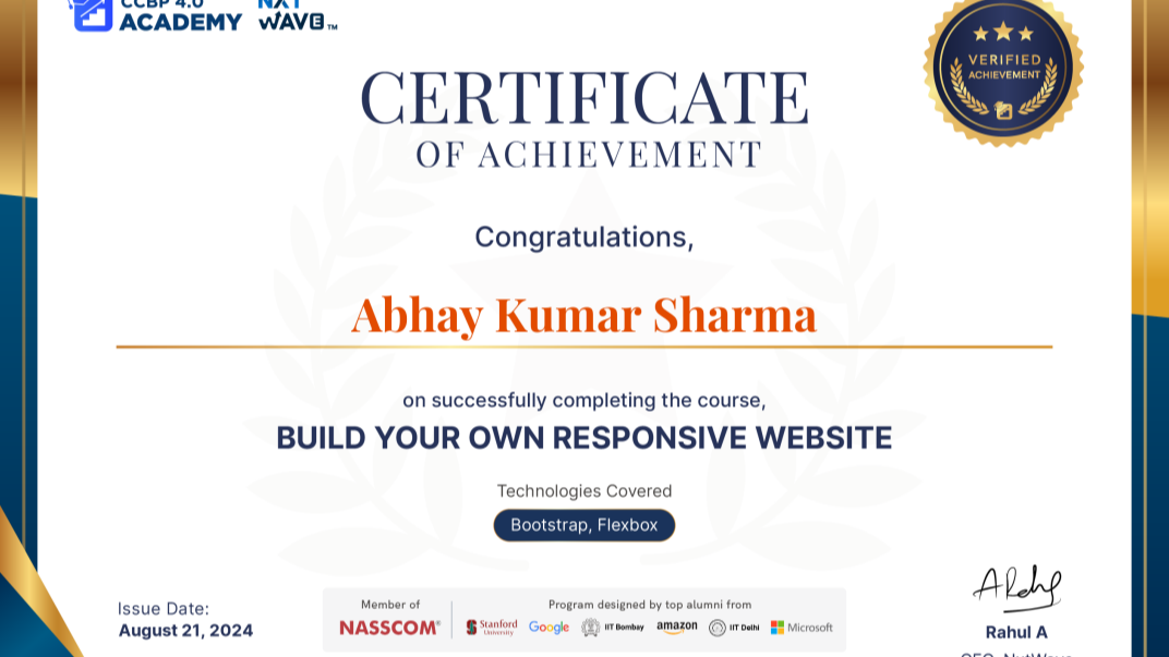 🎉 Another Milestone Unlocked! 🚀 | Abhay Kumar 🎉 Another Milestone Unlocked! 🚀 | Abhay Kumar