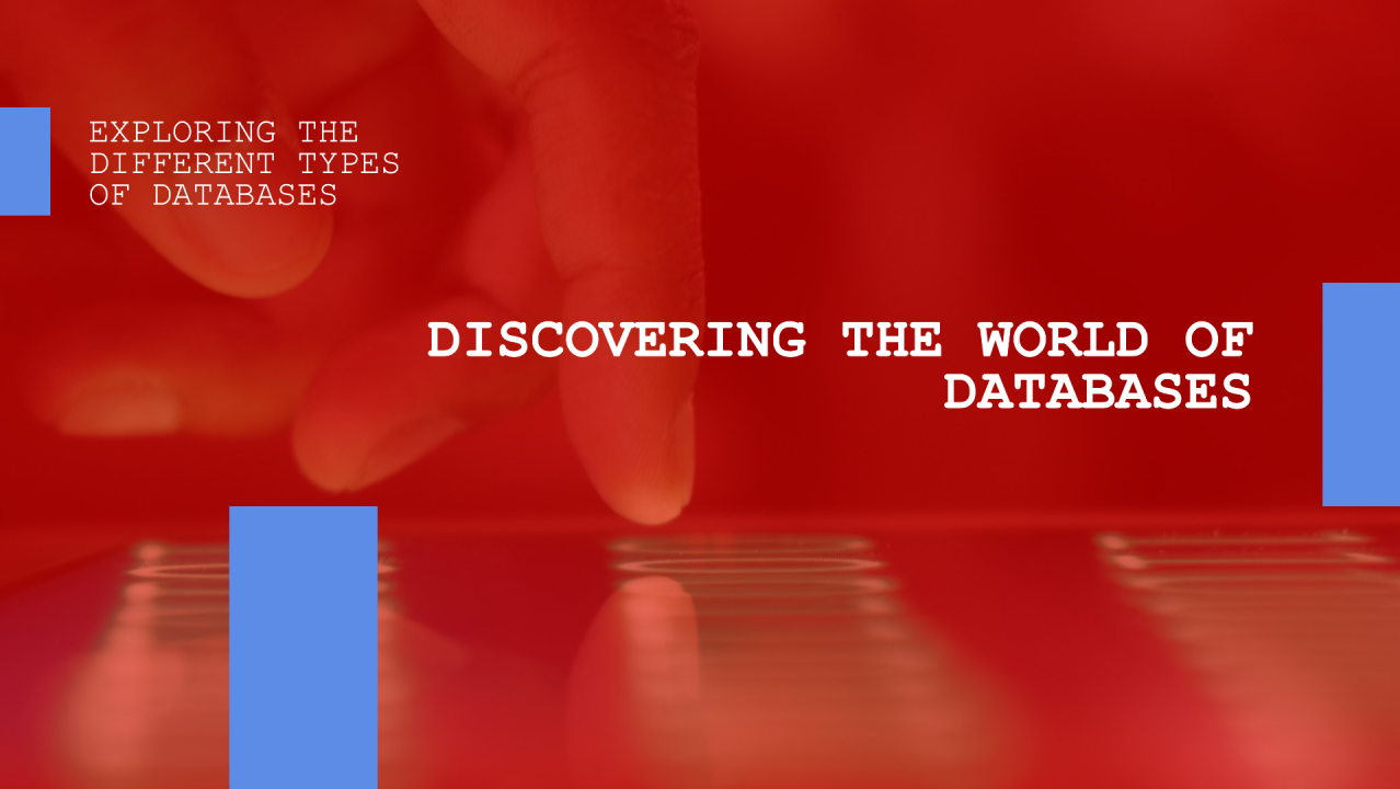 Journey To Database World: Part 2 (Database and Its Different Types) Journey To Database World: Part 2 (Database and Its Different Types)