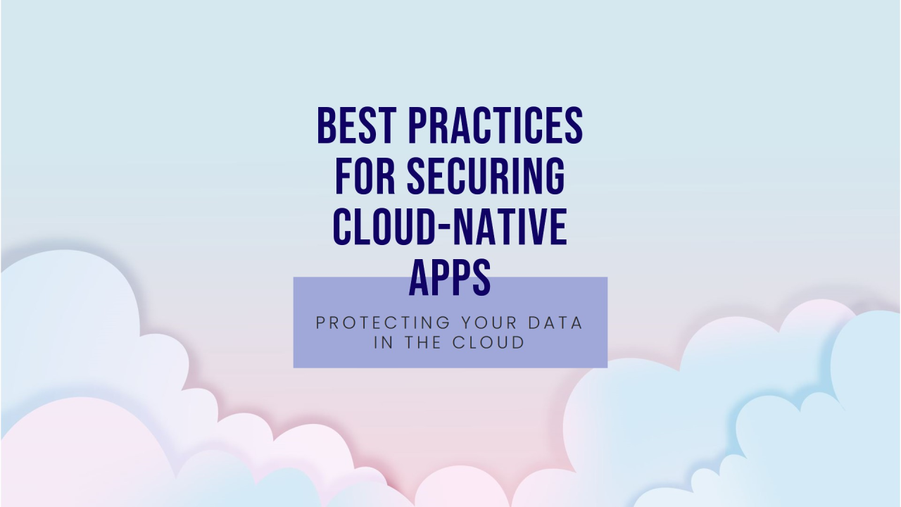 Securing Cloud-Native Applications: Best Practices Securing Cloud-Native Applications: Best Practices