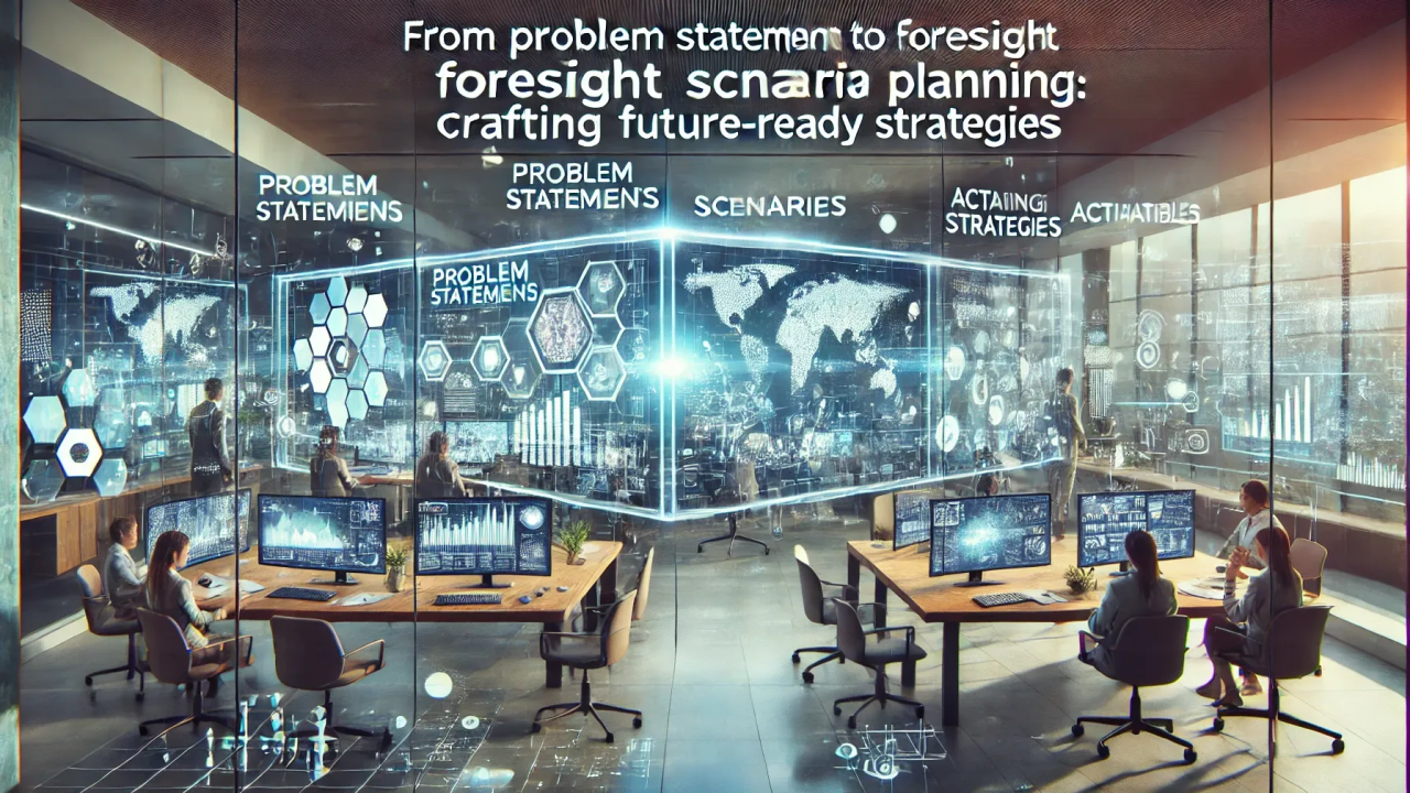 From Problem Statement to Foresight Scenario Planning: Crafting Future ... From Problem Statement to Foresight Scenario Planning: Crafting Future ...