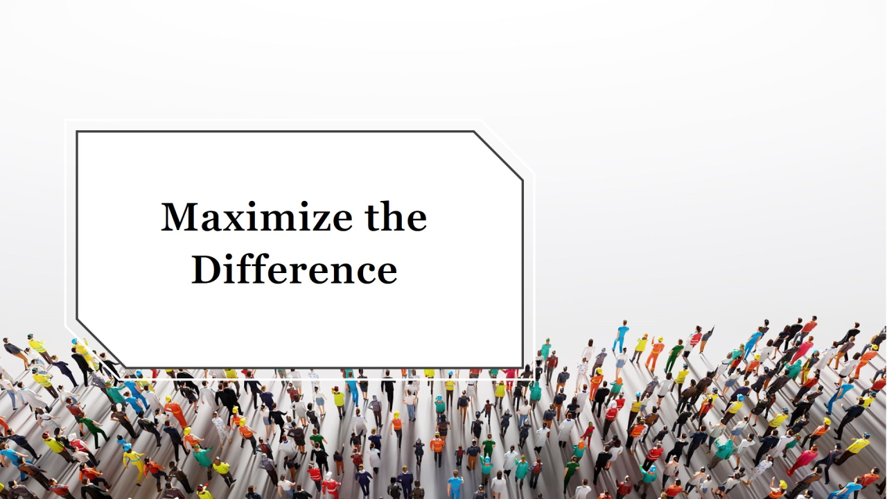 Maximum Difference Maximum Difference