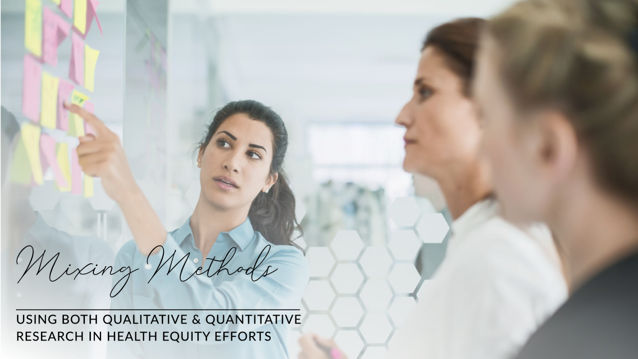 Mixing Methods: Using Both Qualitative & Quantitative Research in ... Mixing Methods: Using Both Qualitative & Quantitative Research in ...