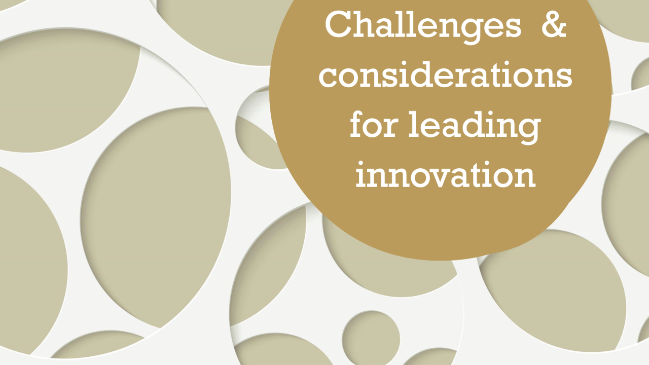Challenges and considerations Challenges and considerations