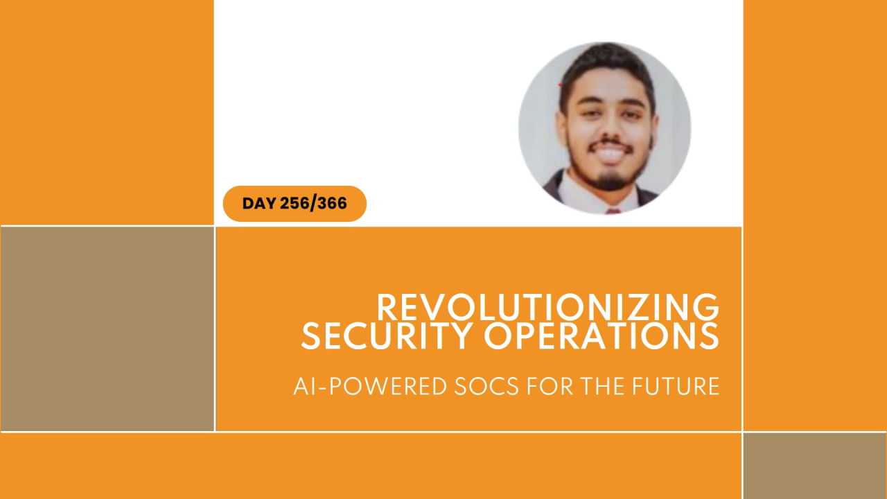 The Future of Security Operations Centers (SOCs) Powered by AI The Future of Security Operations Centers (SOCs) Powered by AI