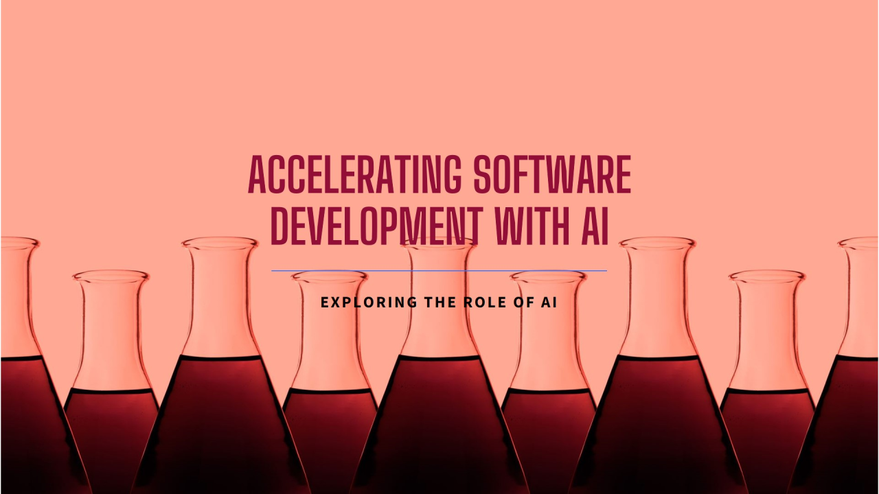 The Role of AI in Accelerating Software Development The Role of AI in Accelerating Software Development