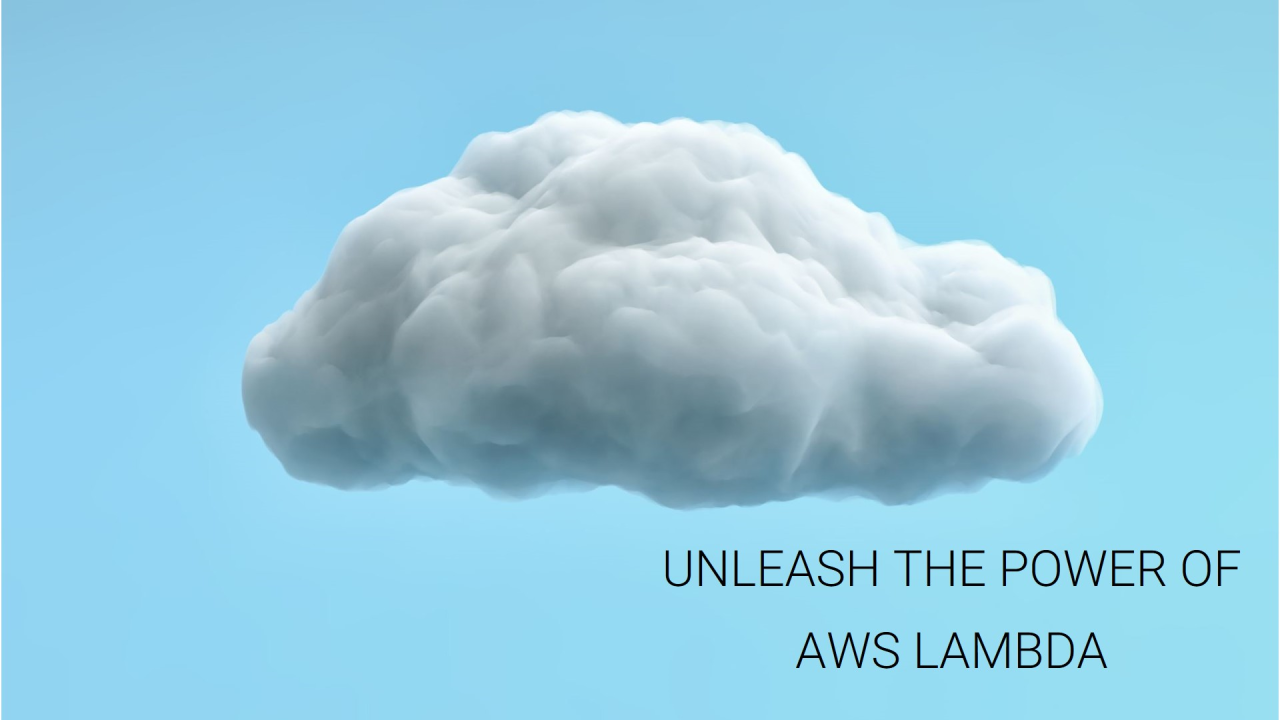 Unlock the Power of AWS Lambda with Python Unlock the Power of AWS Lambda with Python