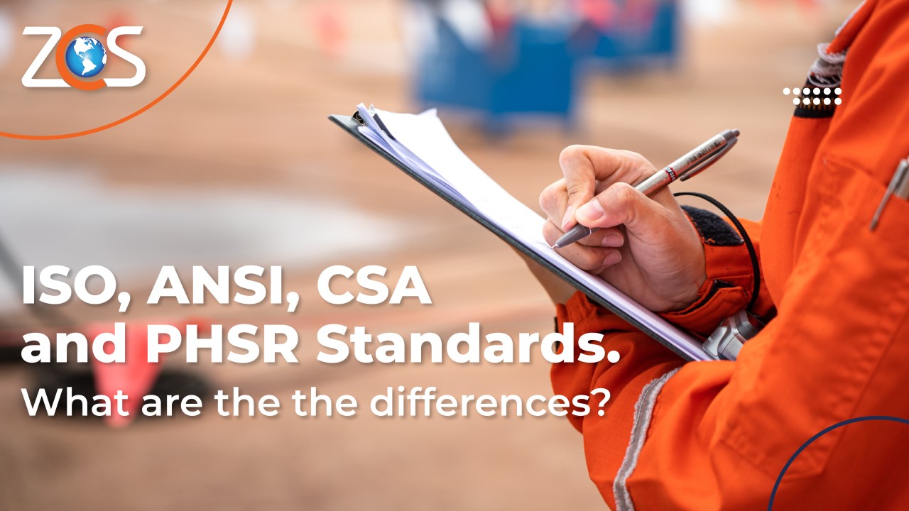 What are the differences between ISO, ANSI, CSA and PHSR standards? What are the differences between ISO, ANSI, CSA and PHSR standards?