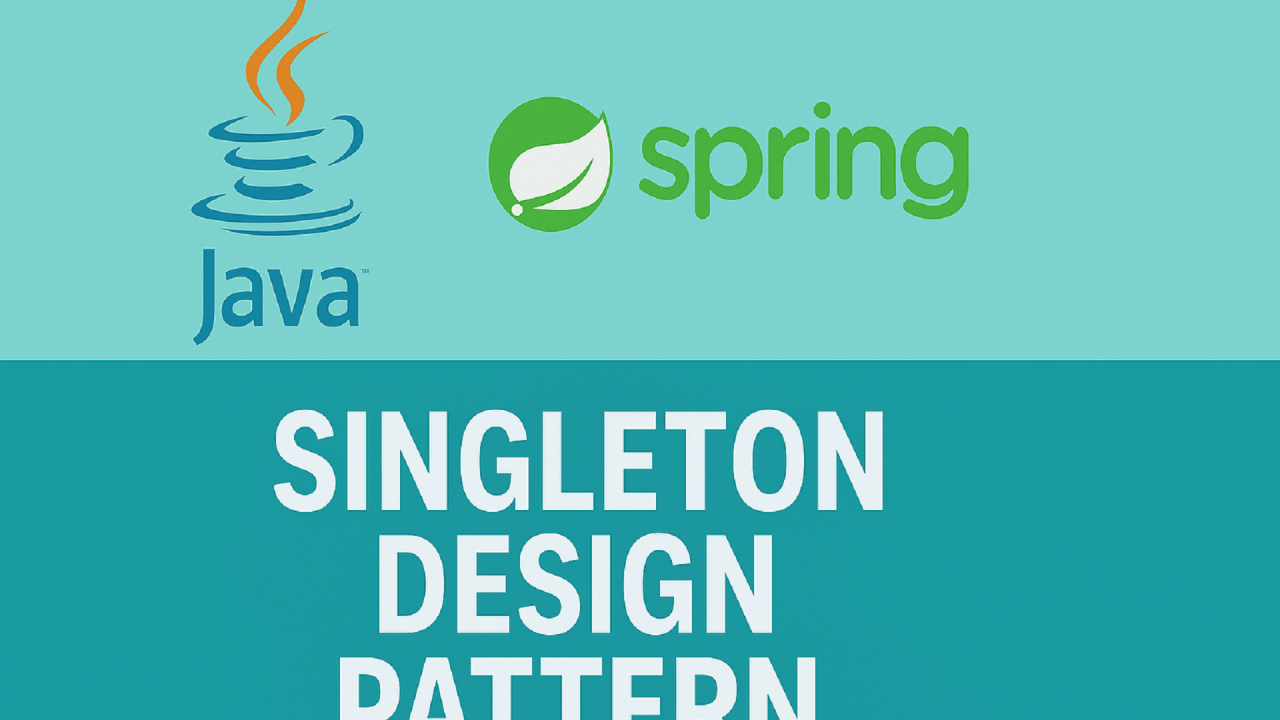 Singleton Design Pattern – Complete Guide (Java + Spring Boot) Singleton Design Pattern – Complete Guide (Java + Spring Boot)