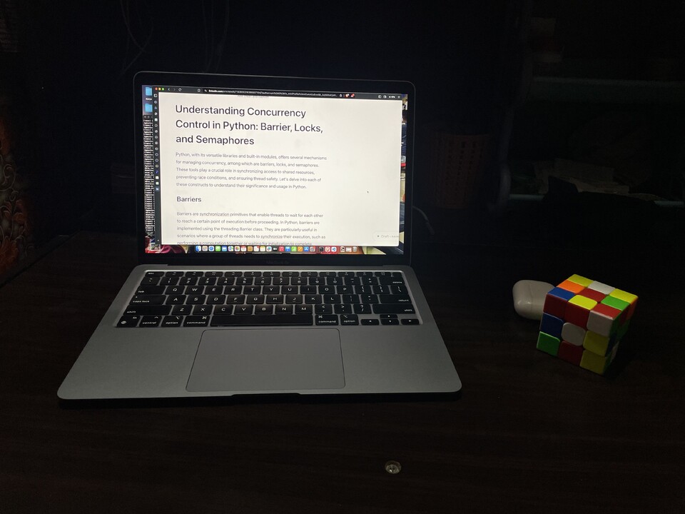 Understanding Concurrency Control in Python: Barrier, Locks, and Semaphores Understanding Concurrency Control in Python: Barrier, Locks, and Semaphores