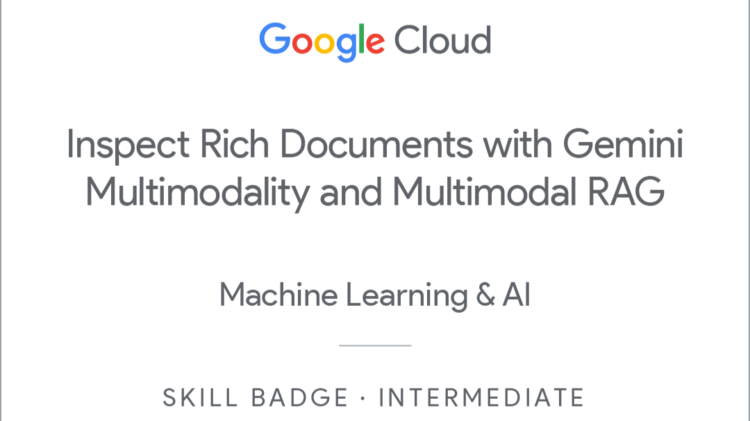 Mastering Multimodal AI: My Journey with Gemini & RAG on Google Cloud Mastering Multimodal AI: My Journey with Gemini & RAG on Google Cloud