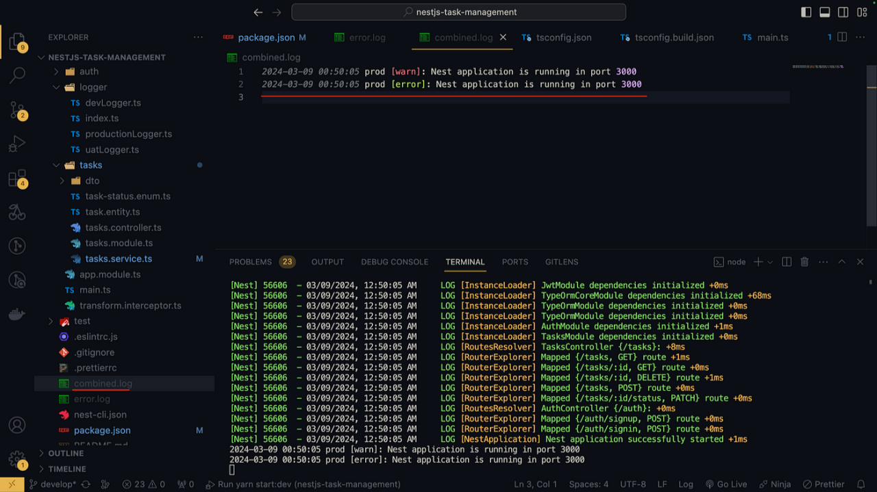 🔍 Building a Robust Logging System in Node.js: Essential Tools and Best ... 🔍 Building a Robust Logging System in Node.js: Essential Tools and Best ...