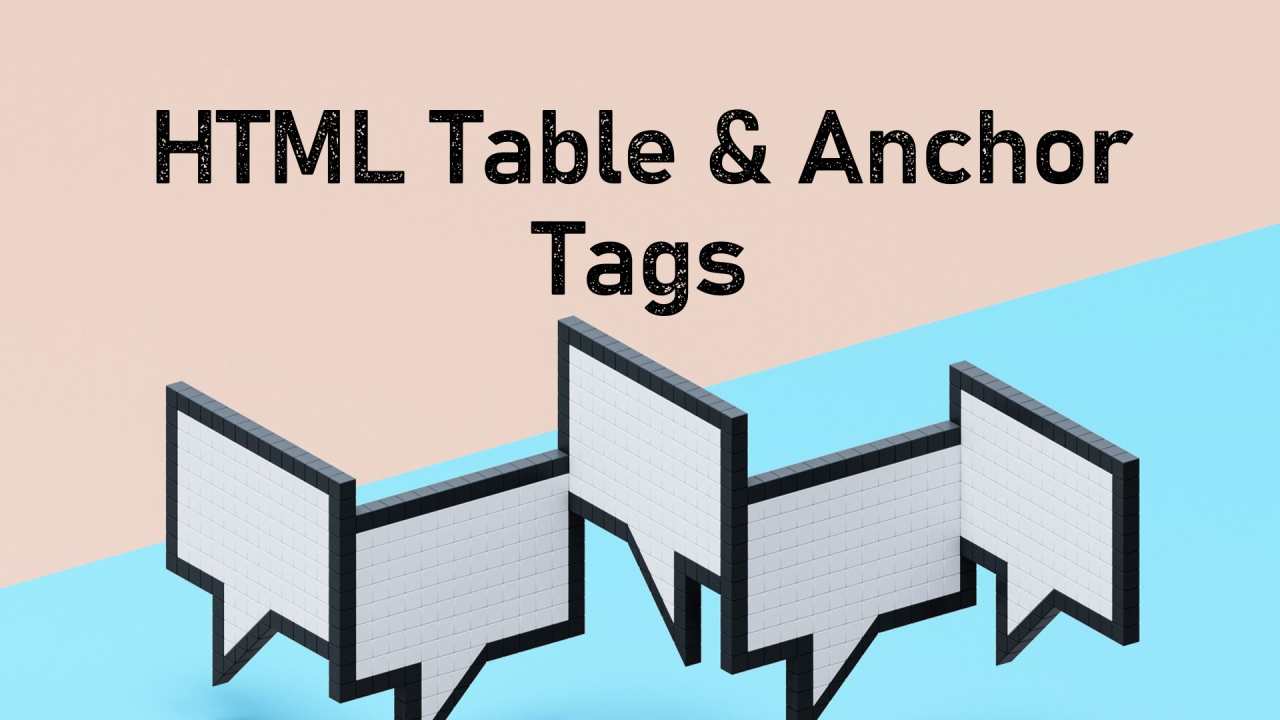 🚀 HTML Table & Anchor Tags Explained with Examples! 🌟 🚀 HTML Table & Anchor Tags Explained with Examples! 🌟