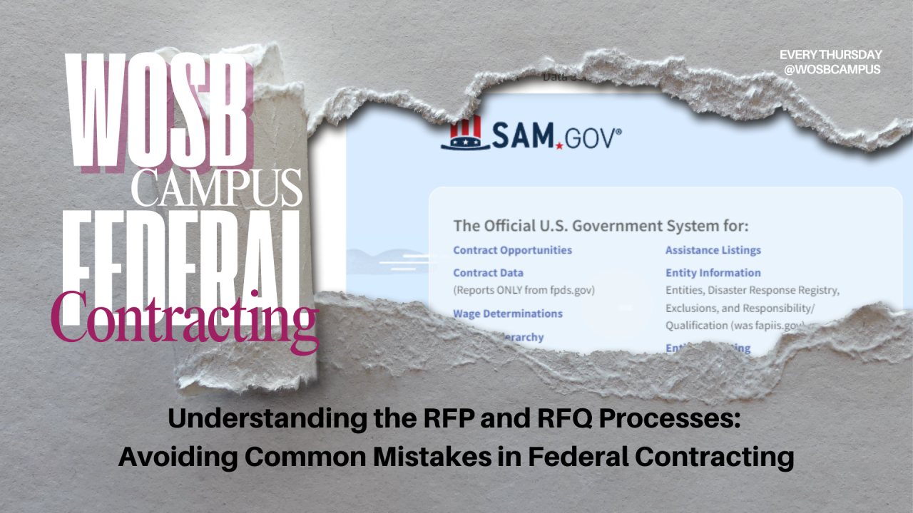 Understanding the RFP and RFQ Processes: Avoiding Common Mistakes in ... Understanding the RFP and RFQ Processes: Avoiding Common Mistakes in ...