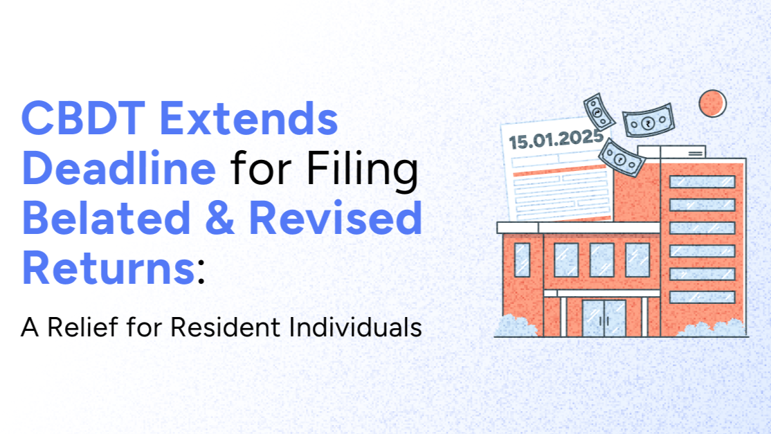 CBDT Extends Deadline for Filing Belated and Revised Income Tax Returns ... CBDT Extends Deadline for Filing Belated and Revised Income Tax Returns ...