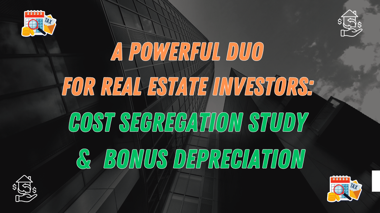 💡Breaking Down Cost Segregation & Bonus Depreciation 💡Breaking Down Cost Segregation & Bonus Depreciation