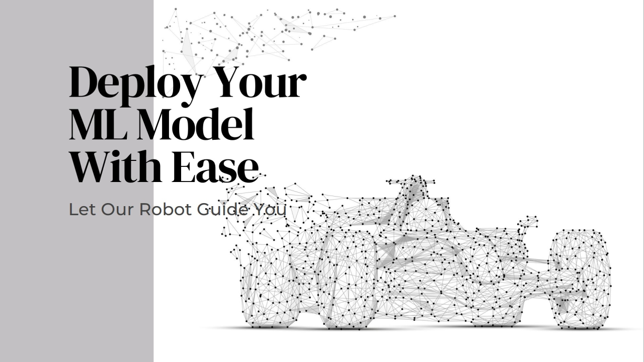 Deploying an ML model Deploying an ML model