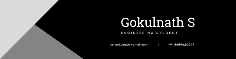Gokulnath S - Thanjavur, Tamil Nadu, India | Professional Profile ... Gokulnath S - Thanjavur, Tamil Nadu, India | Professional Profile ...