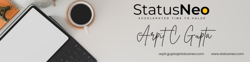 Arpit Chaitanya Gupta - StatusNeo | LinkedIn Arpit Chaitanya Gupta - StatusNeo | LinkedIn