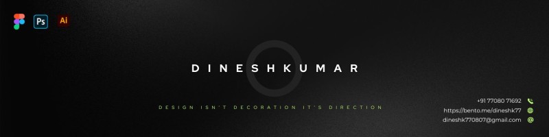 DINESHKUMAR K - UI/UX Designer | Graphic Designer | Crafting Intuitive ... DINESHKUMAR K - UI/UX Designer | Graphic Designer | Crafting Intuitive ...