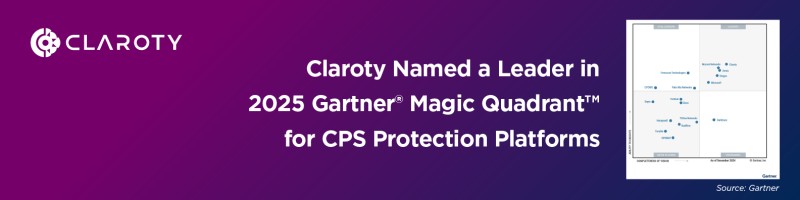 Pocholo Mendoza on LinkedIn: Claroty Named a Leader in 2025 Gartner ... Pocholo Mendoza on LinkedIn: Claroty Named a Leader in 2025 Gartner ...
