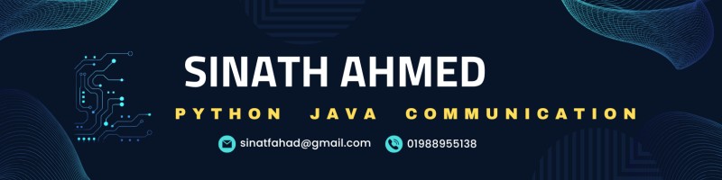Sinath Ahmed Fahad - | CS Undergrad | Passionate about AI & Web Dev ... Sinath Ahmed Fahad - | CS Undergrad | Passionate about AI & Web Dev ...