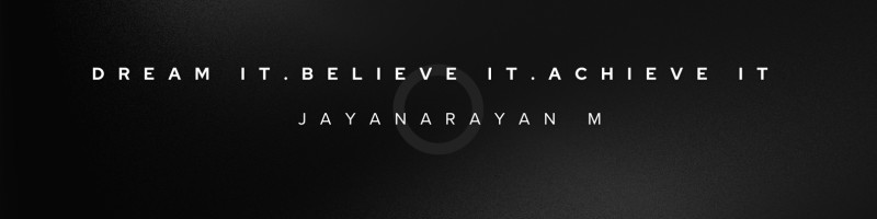 Jayanarayan Manjunath - Packaged App Developer Associate - Accenture ... Jayanarayan Manjunath - Packaged App Developer Associate - Accenture ...