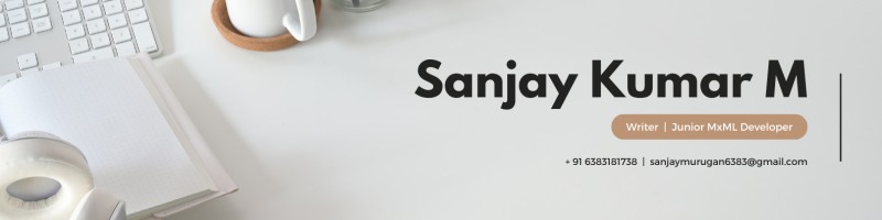 Sanjay Kumar M - Associate Engineer - FinSurge | LinkedIn Sanjay Kumar M - Associate Engineer - FinSurge | LinkedIn