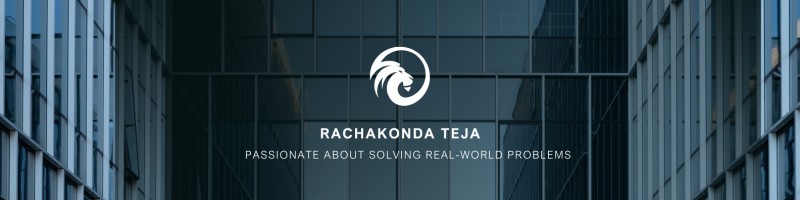 TEJA RACHAKONDA - Hyderabad, Telangana, India | Professional Profile ... TEJA RACHAKONDA - Hyderabad, Telangana, India | Professional Profile ...