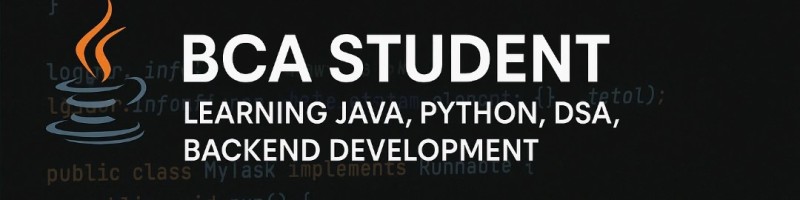 Punit Saraswat - 🎓 BCA 2027 | Aspiring Full Stack Java Developer | Java ... Punit Saraswat - 🎓 BCA 2027 | Aspiring Full Stack Java Developer | Java ...