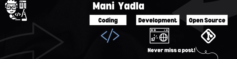 Mani Yadla - SWE intern @Google | Full Stack Developer | Web3 (Solana ... Mani Yadla - SWE intern @Google | Full Stack Developer | Web3 (Solana ...