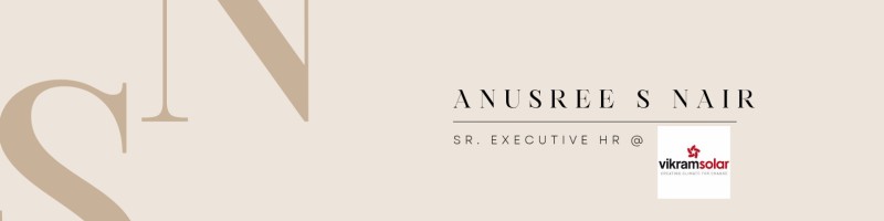 Anusree S Nair - Senior Executive Human Resources - Vikram Solar | LinkedIn Anusree S Nair - Senior Executive Human Resources - Vikram Solar | LinkedIn