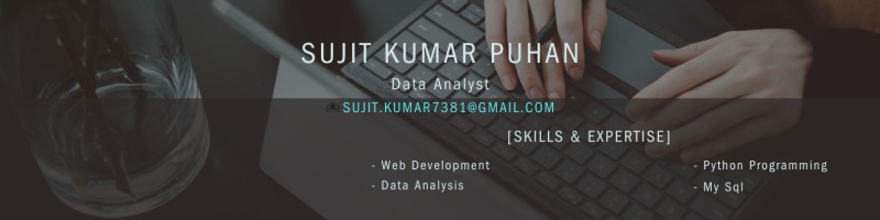 Sujit Kumar Puhan - Data Analyst - ExcelR | LinkedIn Sujit Kumar Puhan - Data Analyst - ExcelR | LinkedIn
